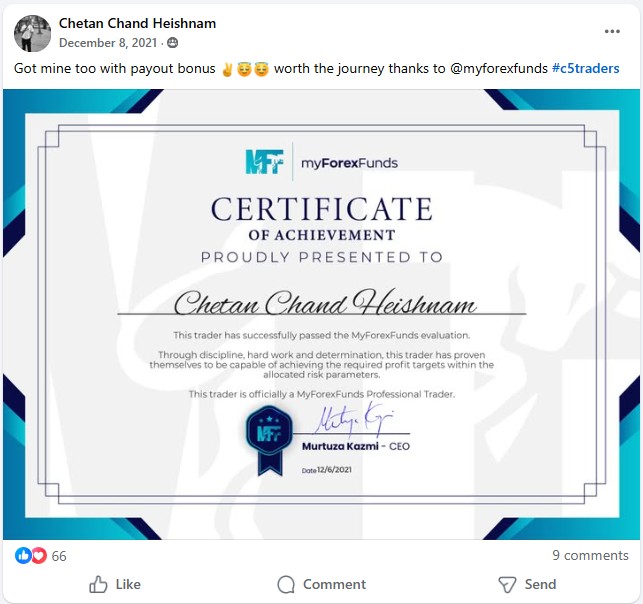 MyForexFunds Reviews | Trader Testimonials & Ratings